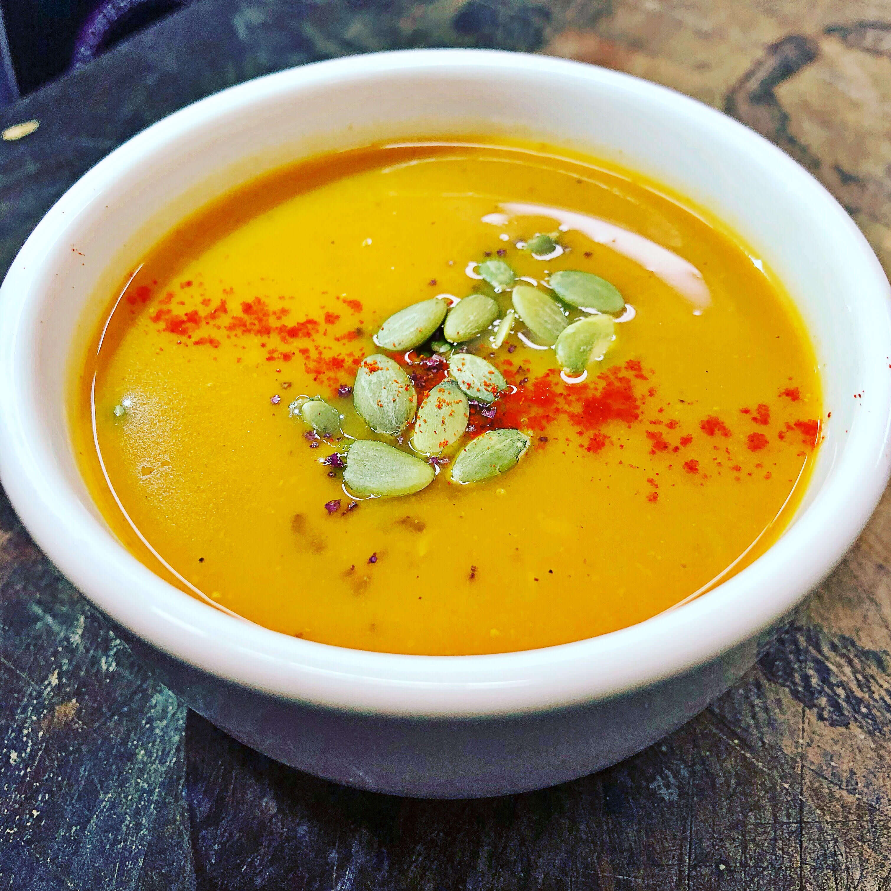BUTTERNUT CURRY BISQUE | Skyterra at Home