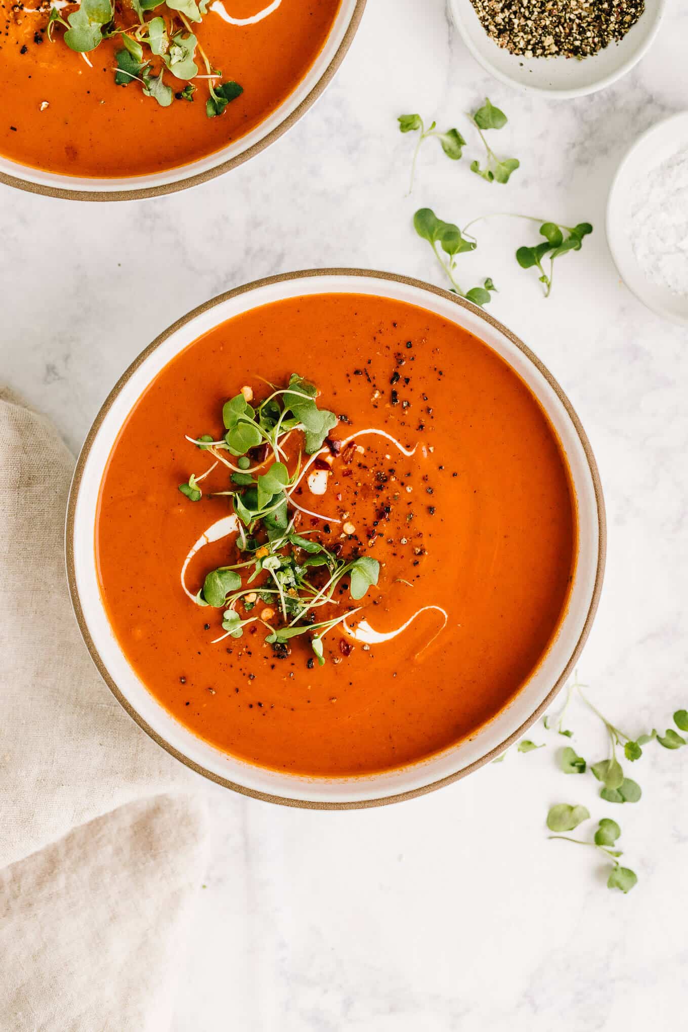 Roasted Red Bell Pepper Soup | Skyterra at Home