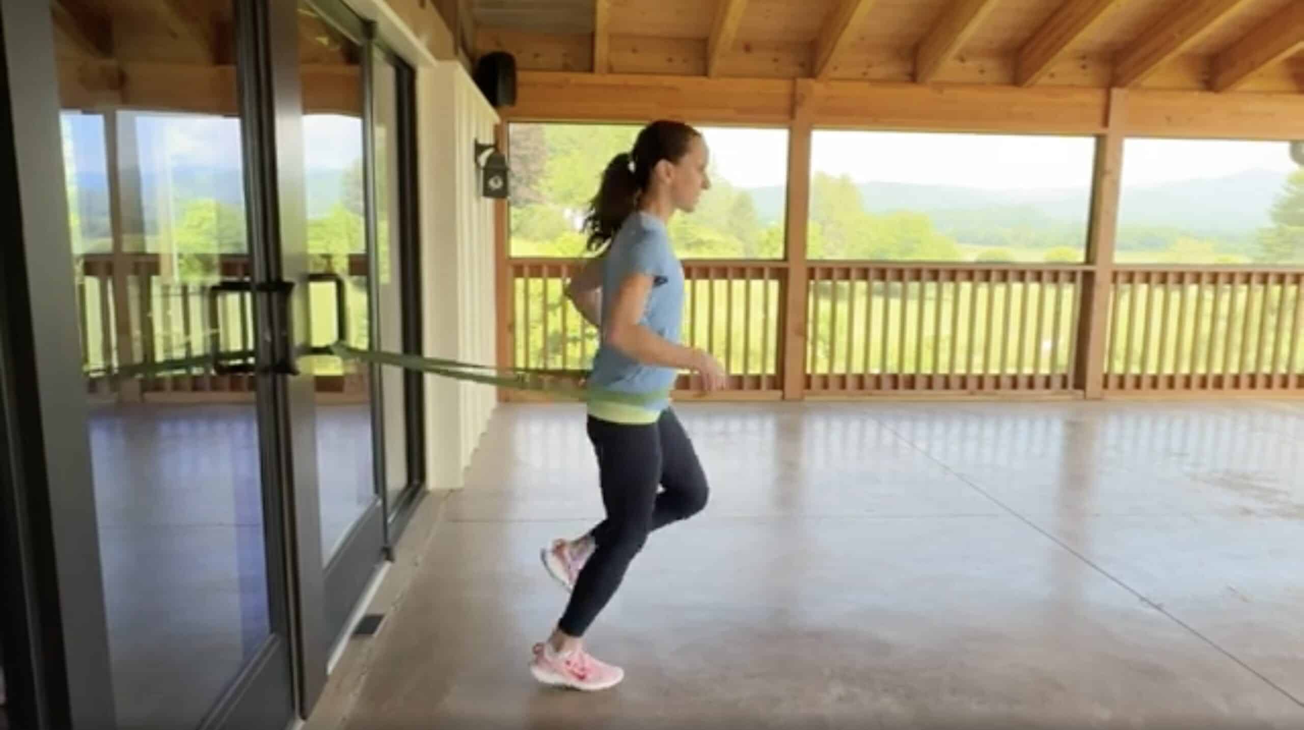 How to Improve Your Running with a DIY Band Treadmill | Skyterra at Home